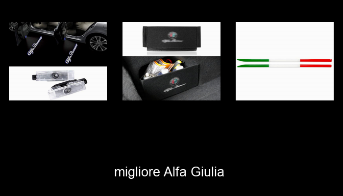 Le Migliori 10 alfa giulia del 2024 - La Nostra Raccomandazione